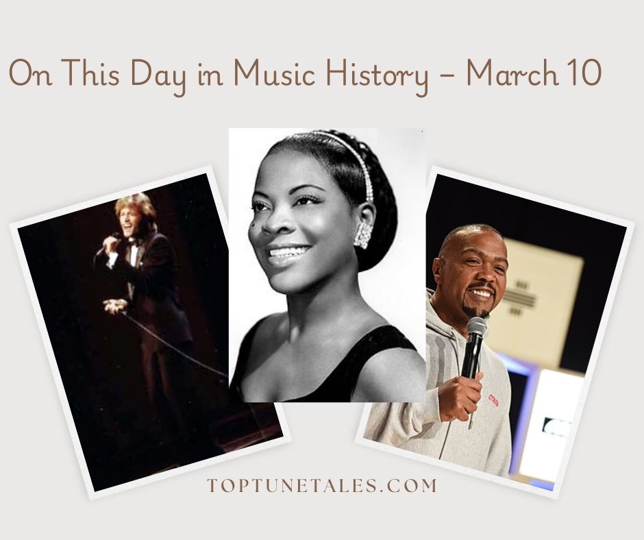 On This Day in Music History – March 10 - TopTuneTales