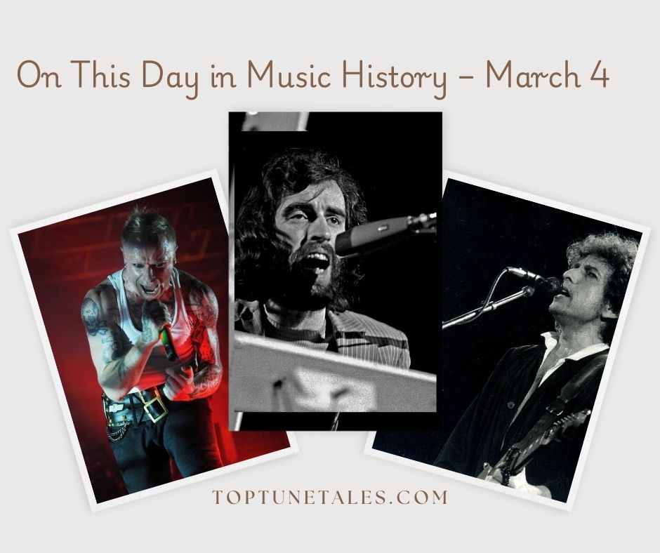 On This Day in Music History – March 4 - TopTuneTales
