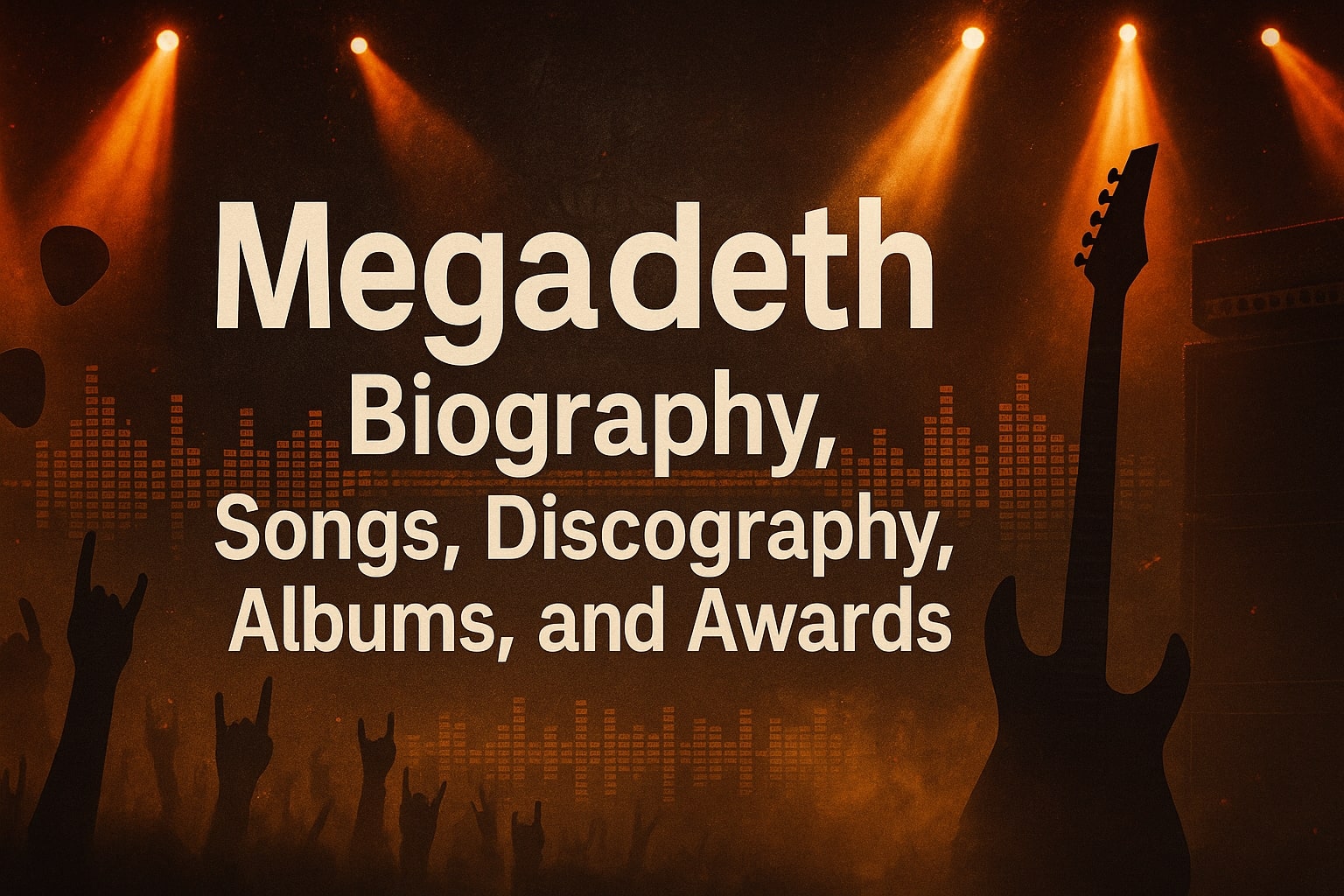 Megadeth Biography, Songs, Discography, Albums, and Awards - TopTuneTales