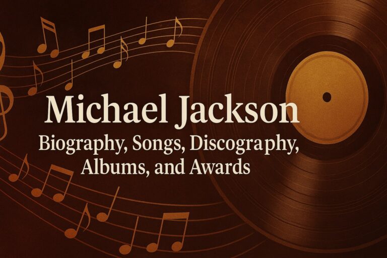 Michael Jackson Biography, Songs, Discography, Albums, and Awards ...