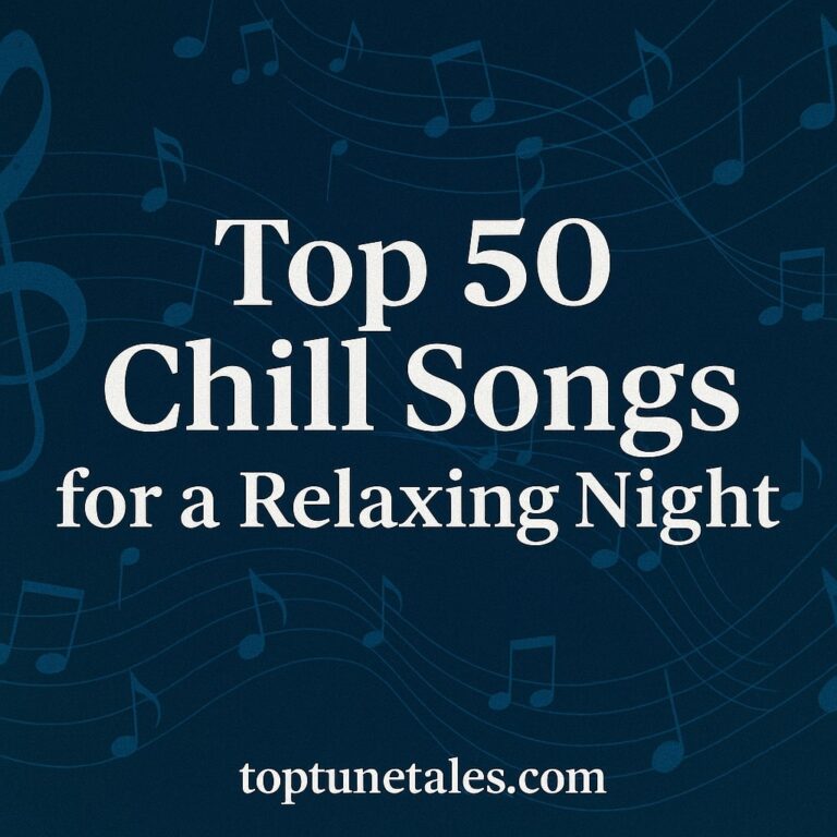 Top 50 Chill Songs for a Relaxing Night - TopTuneTales