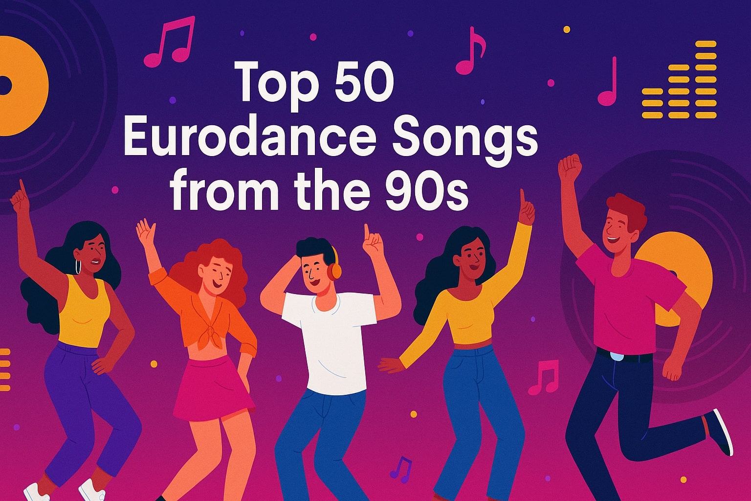 Top 50 Eurodance Songs from the 90s - TopTuneTales