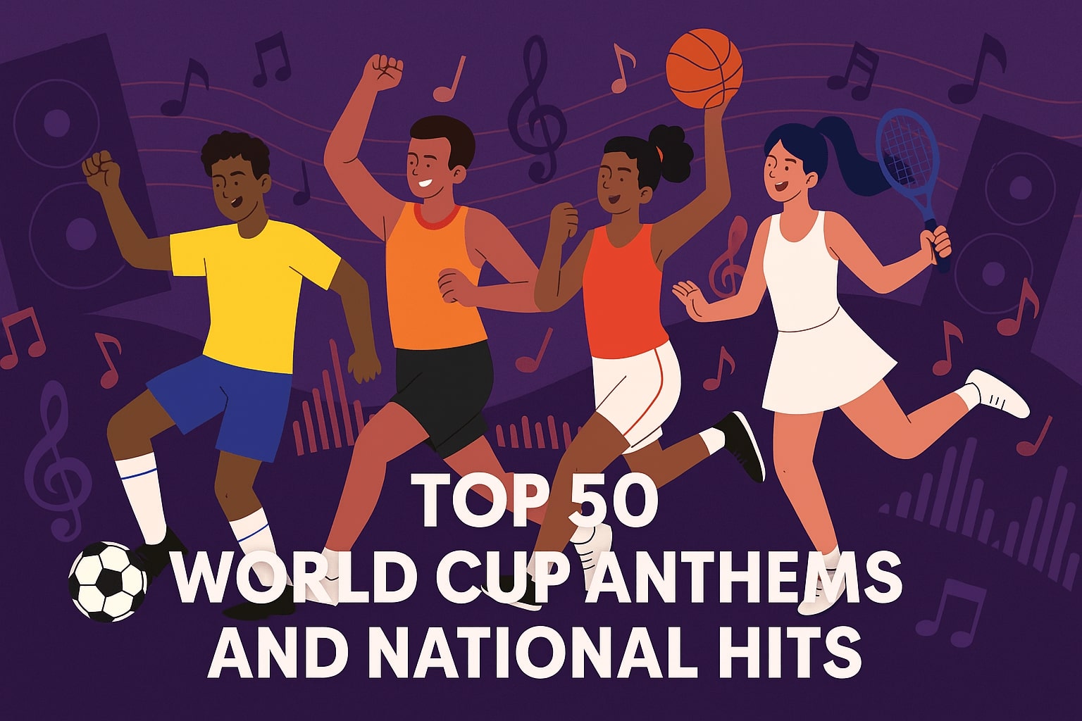 Top 50 World Cup Anthems and National Hits - TopTuneTales
