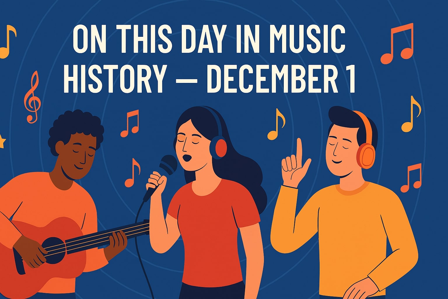 On This Day in Music History – December 1 - TopTuneTales