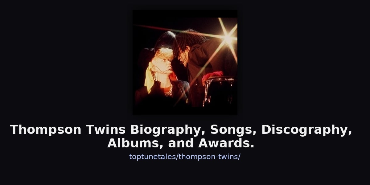 Thompson Twins Biography, Songs, Discography, Albums, and Awards ...