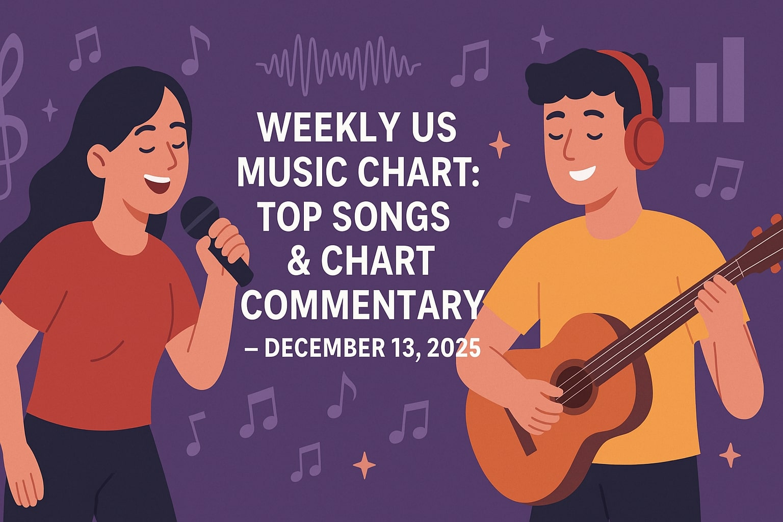Weekly US Music Chart: Top Songs & Chart Commentary – DECEMBER 13, 2025 ...