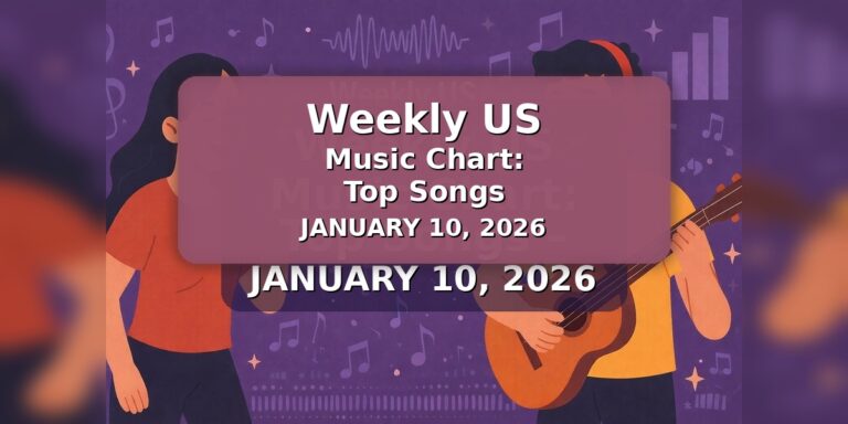 Weekly US Music Chart: Top Songs – JANUARY 10, 2026 - TopTuneTales
