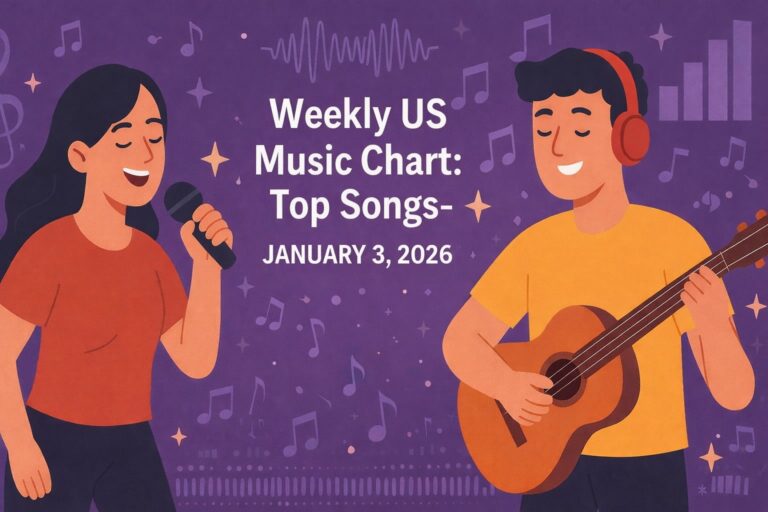 Weekly US Music Chart: Top Songs – JANUARY 3, 2026 - TopTuneTales